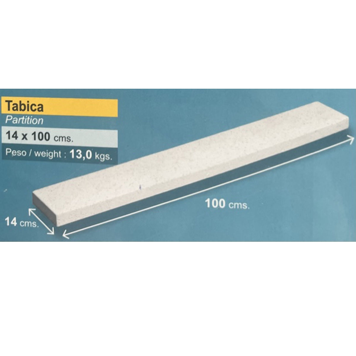 Tabica Escalera - Piedra Artificial Jaén